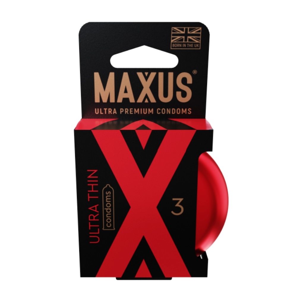Купить Презервативы Maxus Ultra Thin №3 с железным кейсом, ультратонкие X-Edition, 3 шт по ...