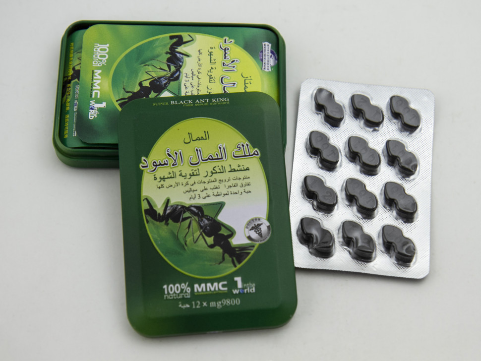 Купить Супер Черный Королевский муравей 12 шт по выгодной цене ...